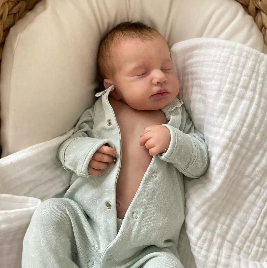 Reborn Baby Boys Dolls: Lifelike 35cm UK - Reborn-UK